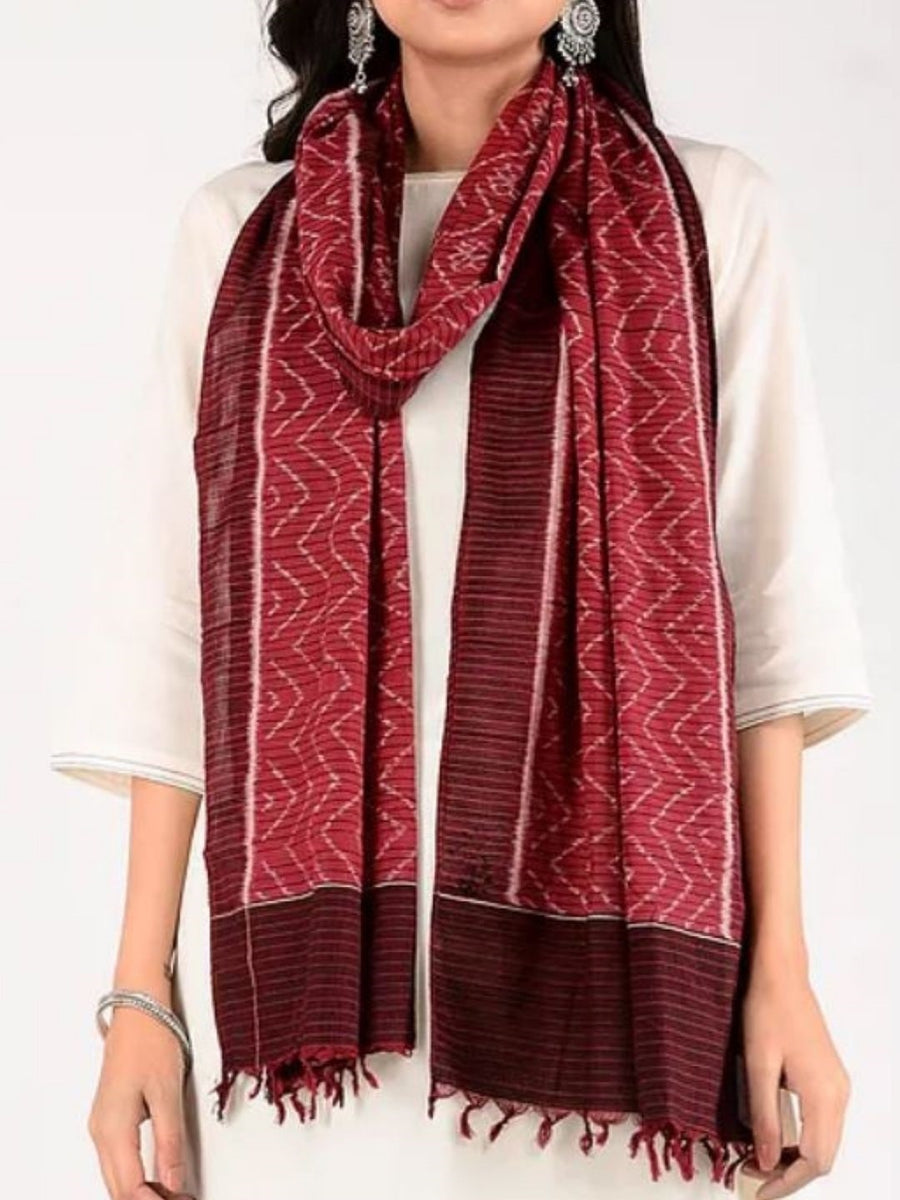 Buy hand painted dupattas, stoles & sarees from Crafts Collection
